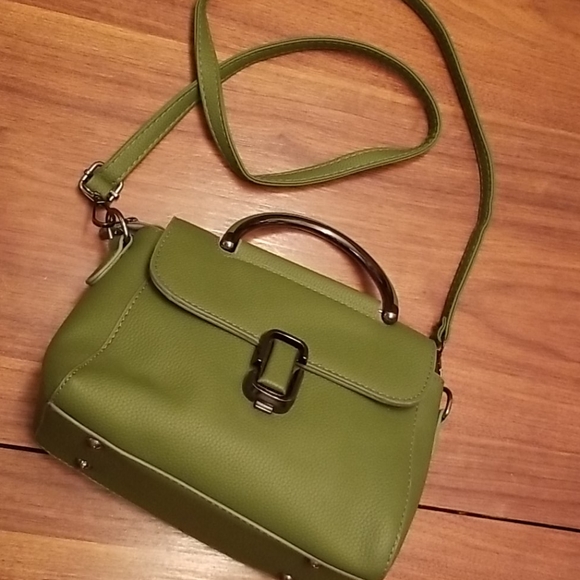 no name | Bags | No Nameolive Vegan Leather Purse | Poshmark